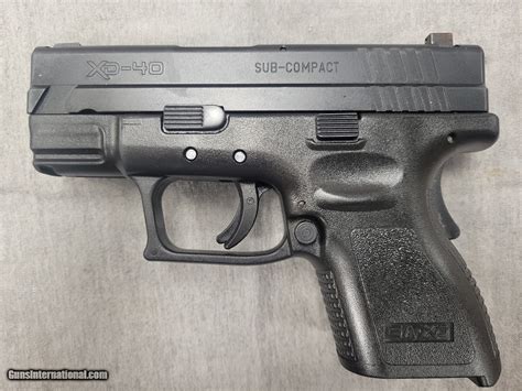 Springfield Armory Xd40 Sub Compact