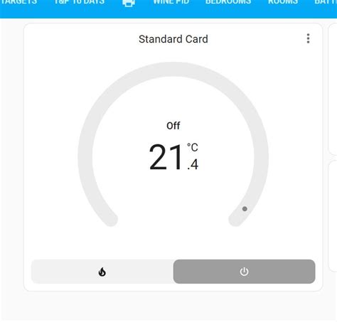 Copy Entity From One Thermostat Dashboard Card To Another Frontend Home Assistant Community