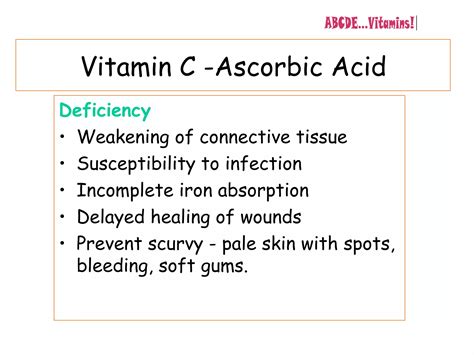 Vitamins And Minerals Ppt
