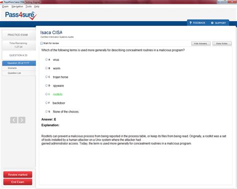 Isaca Cisa Certification Exam Dumps Practice Test Questions Pass4sure