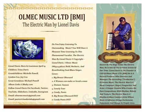 Olmec Music News Letter 4 A 6 4 2014 Ppt