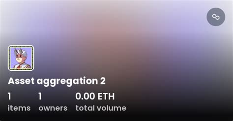 Asset Aggregation 2 Collection Opensea