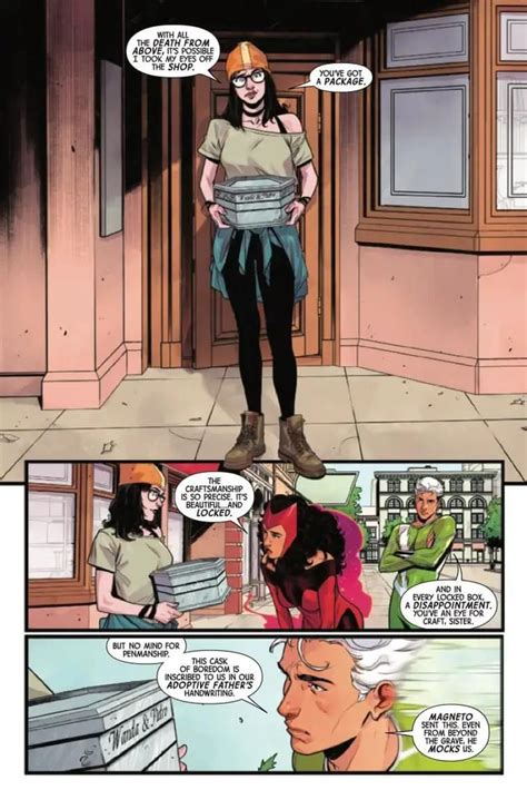 Scarlet Witch And Quicksilver 1 Preview R Marvel