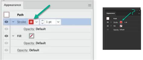 Solved Stroke In The Appearance Panel Adobe Community 14622001