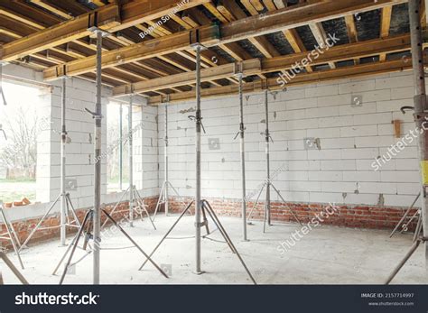 Slab Formwork Concrete Pouring Concrete Slab Stock Photo 2157714997 Shutterstock