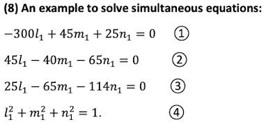 Solved Can You Solve These Equations Using Cramer S Rule I Chegg