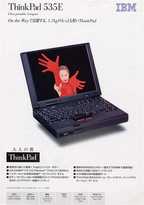Ibm Thinkpad 535e Old Computers Ibm Retro