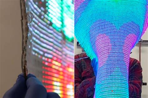 Innovative Fully Woven Smart Display Has Sensors Integrated Directly