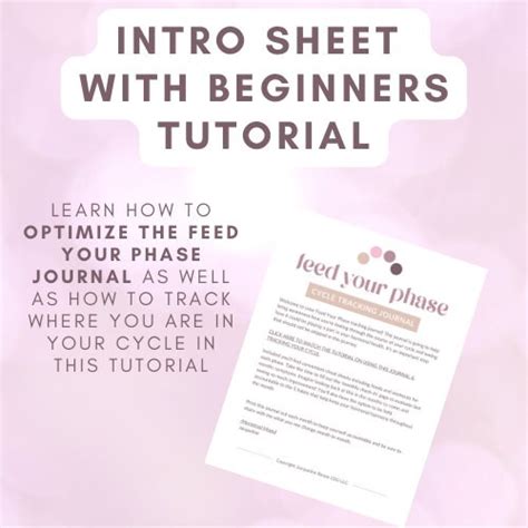 Cycle Syncing For Beginners BUNDLE Etsy