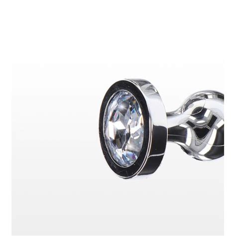 Plug Anale Con Palline In Alluminio Con Gioiello In Varie Misure Sexy Shop Punto G