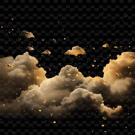Psd Radiant Neon Glow Cloud Art Unique Concept Game Asset For Abstract
