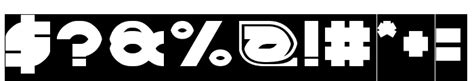 algorithm inverse font decorative display modern what font is