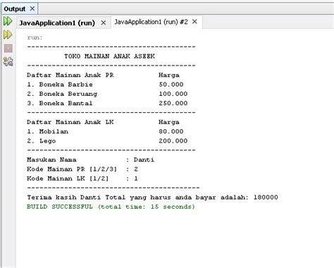Tugas 2 Pemrograman Java