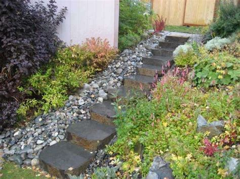Basalt Hex Step ~24 Diameter 6 Thick Flamed Finish Cascade