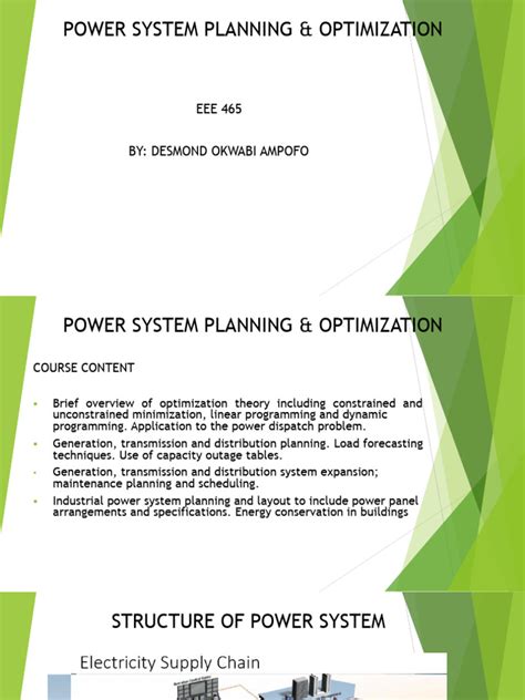 power system optimization pdf mathematical optimization genetic