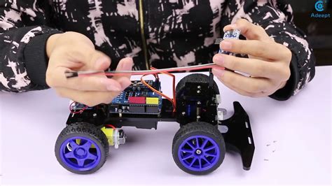 Adeept 4wd Rc Arduino Smart Car Kit Assembly Tutorialpart 3 Youtube