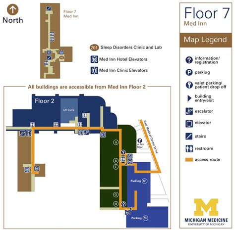 University Of Michigan Uofm Hospital Map 2025 All Maps