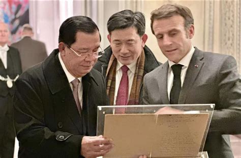 សម្តេចតេជោ ៖ រវាងកម្ពុជានិងបារាំង ជាដៃគូរសន្ទនាដ៏ស្និទ្ធស្នាល