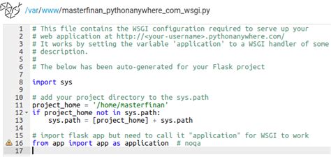 Alto Código Pythonanywhere Subiendo Una Aplicación Flask Desde Github