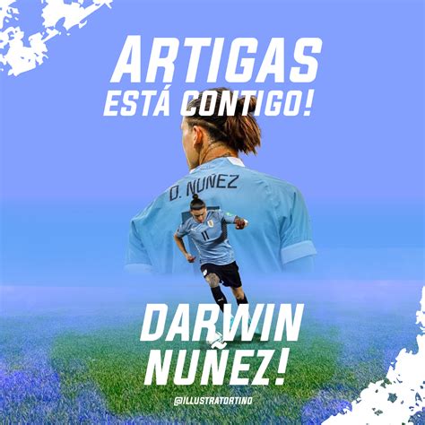 homenaje de un alumno a darwin nuñez se exhibe en la entrada de la