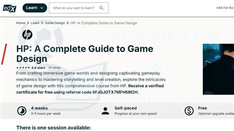 Top 5 Free Game Design Courses With Certificates 2025 Discover Free