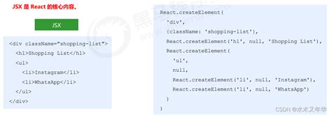 React教程（二）jsx介绍recat中关于jsx的描述正确的是 Csdn博客