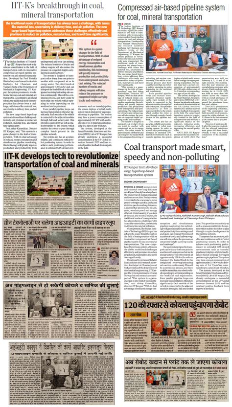 Media Coverage Cargo Based Hyperloop System