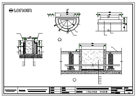 Small Tree Pool Large Sample And Tree Pit Section Design Drawing