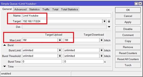 Cara Membatasi Bandwidth Youtube Di Mikrotik Limit Video Streaming Youtube