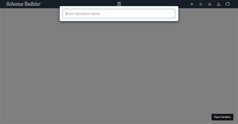 Schema Designer Codesandbox
