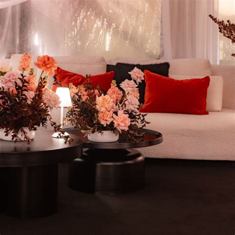 Plate Coffee Table Black Optimum Event Hire