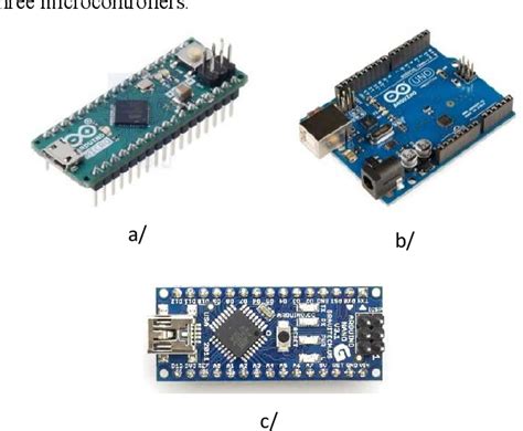 Figure 1 From Selecting Microcontrollers For The Creation Of Intelligent Textile Systems