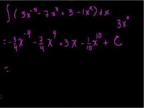 How To Take The Indefinite Integral Of A Polynomial « Math Wonderhowto