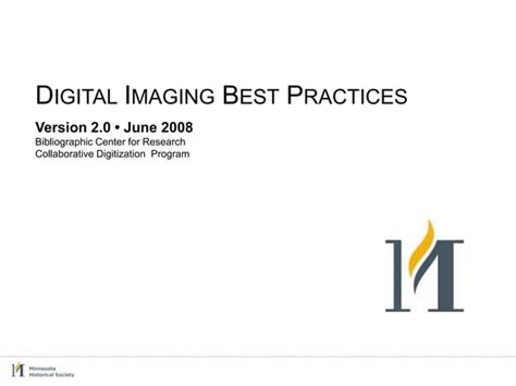 digital imaging best practices ppt