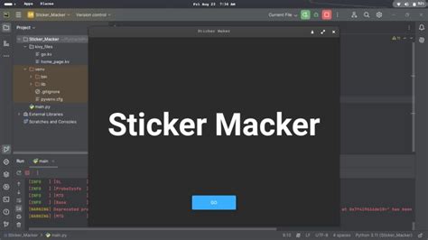 Yogendra Prasad On Linkedin Python Python3 Kivymd Stickermaker Appdevelopment Developers