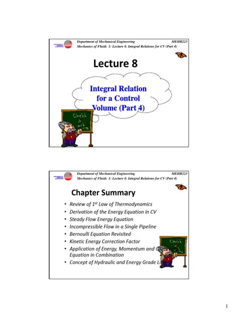 Integral Relation For A Control Volume Pdf Fluid Dynamics Turbulence