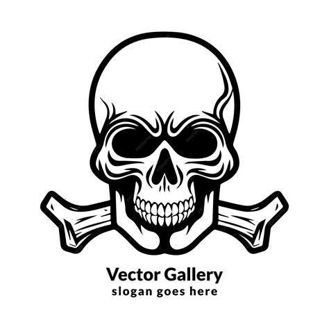 Premium Vector Vector Human Skull Concept