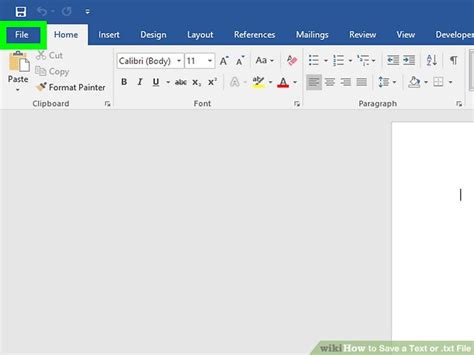easy ways to save a text or txt file 5 steps with pictures