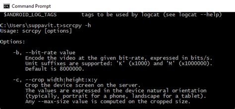 can t use scrcpy after setting path · issue 315 · genymobile scrcpy
