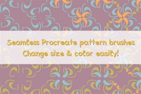 seamless procreate pattern brush set graphic by flora fabian · creative
