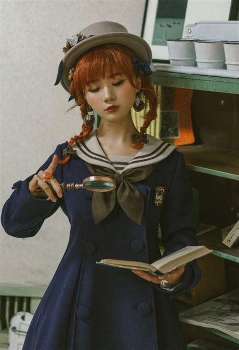 Cute Q Sailor Academy Sailor Lolita Coat