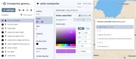 List Mapbox How Can I Have Multiple Values For A Property And