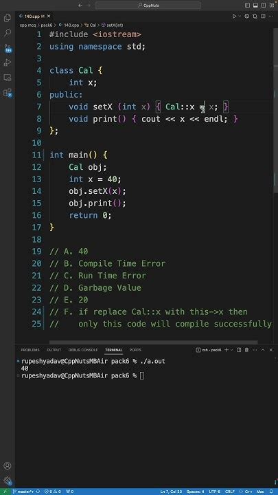 scope resolution operator can be used in c class for non static data