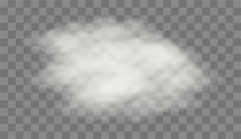 3d 사실적인 투명한 연기와 증기 투명한 배경에 연기가 자욱한 고립 된 요소입니다 오버레이 효과가 있는 굴뚝 연기 구름 예술