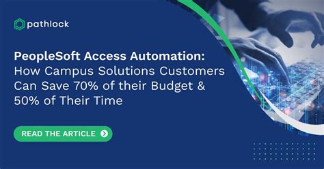 Pathlock On Linkedin Peoplesoft Highered Highereducation Oracle