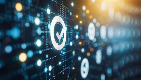 Motherboard Security Verification For Ai Cybersecurity And Network Authentication With Checkmark
