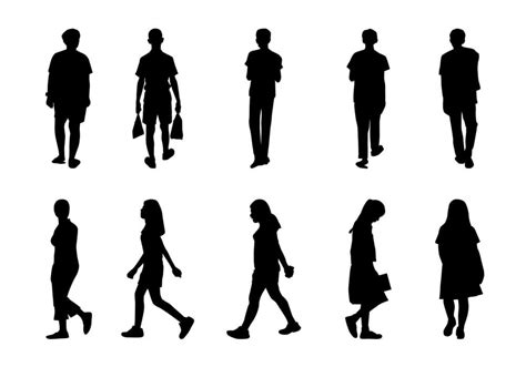 Human Shadow Vector Art Icons And Graphics For Free Download