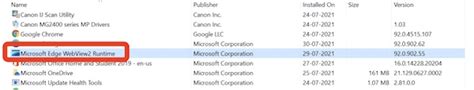 Microsoft Edge WebView Runtime On Windows What It Is How To Uninstall It