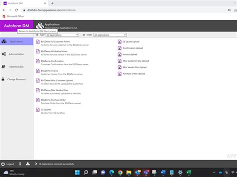 Autoform Dm Tabellae
