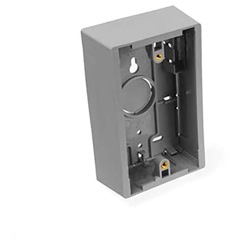 Leviton 42777 1gb Surface Mount Back Box 1 Gang 145 D Gy Rs